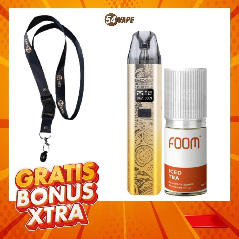 Jual Oxva Xlim V2 Pod Kit 25W 900mAh + Liquid Foom 30ml | Shopee Indonesia