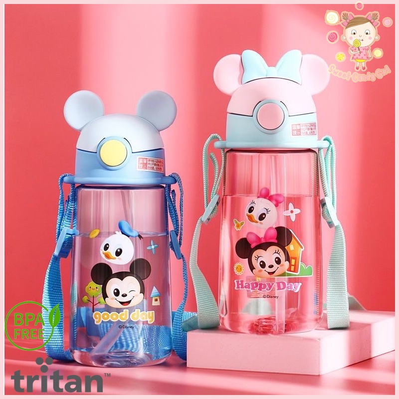 Jual BOTOL MINUM SEDOTAN ANAK TRITAN KARAKTER MICKEY MINNIE 500ML | Shopee Indonesia