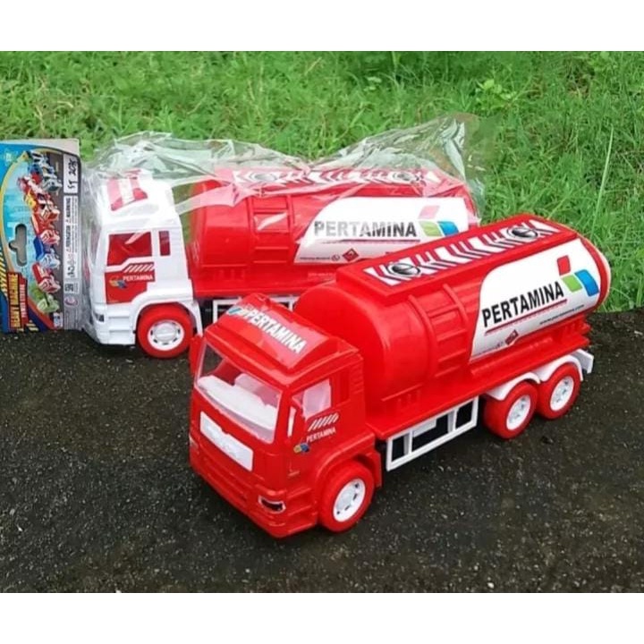 Jual Mainan Anak Truk Tangki Pertamina ST 2019 /Mainan Anak Truk Tangki ...