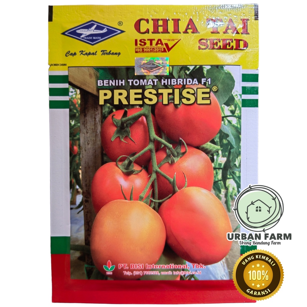 Jual Benih Tomat F1 HIbrida PRESTISE / 5gr / Tomat Besar - Cap Kapal ...