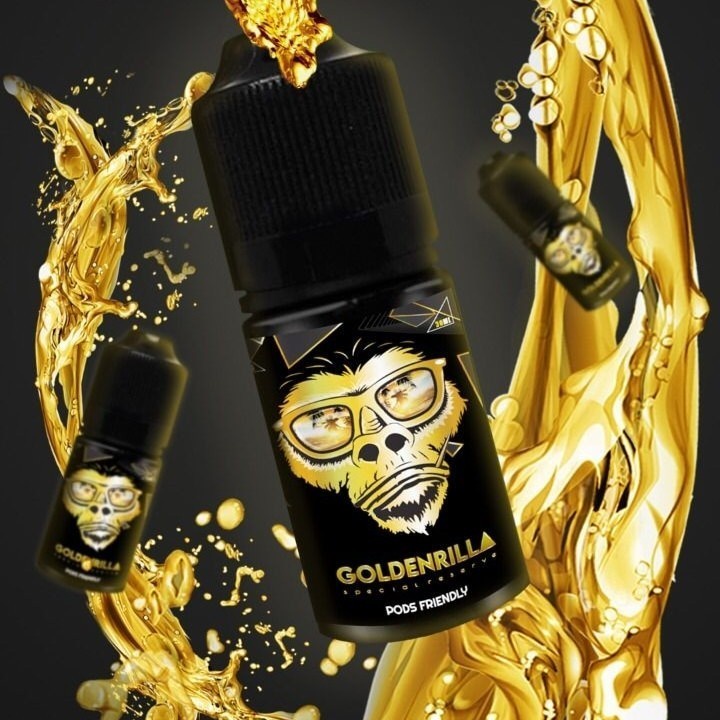 Jual Liquid Goldenrilla Pods Friendly - Rilla Series Pods Friendly 30ML ...