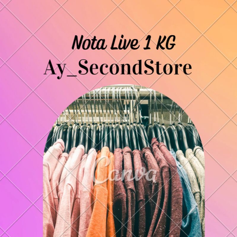 Jual NOTA LIVE 1KG | Shopee Indonesia