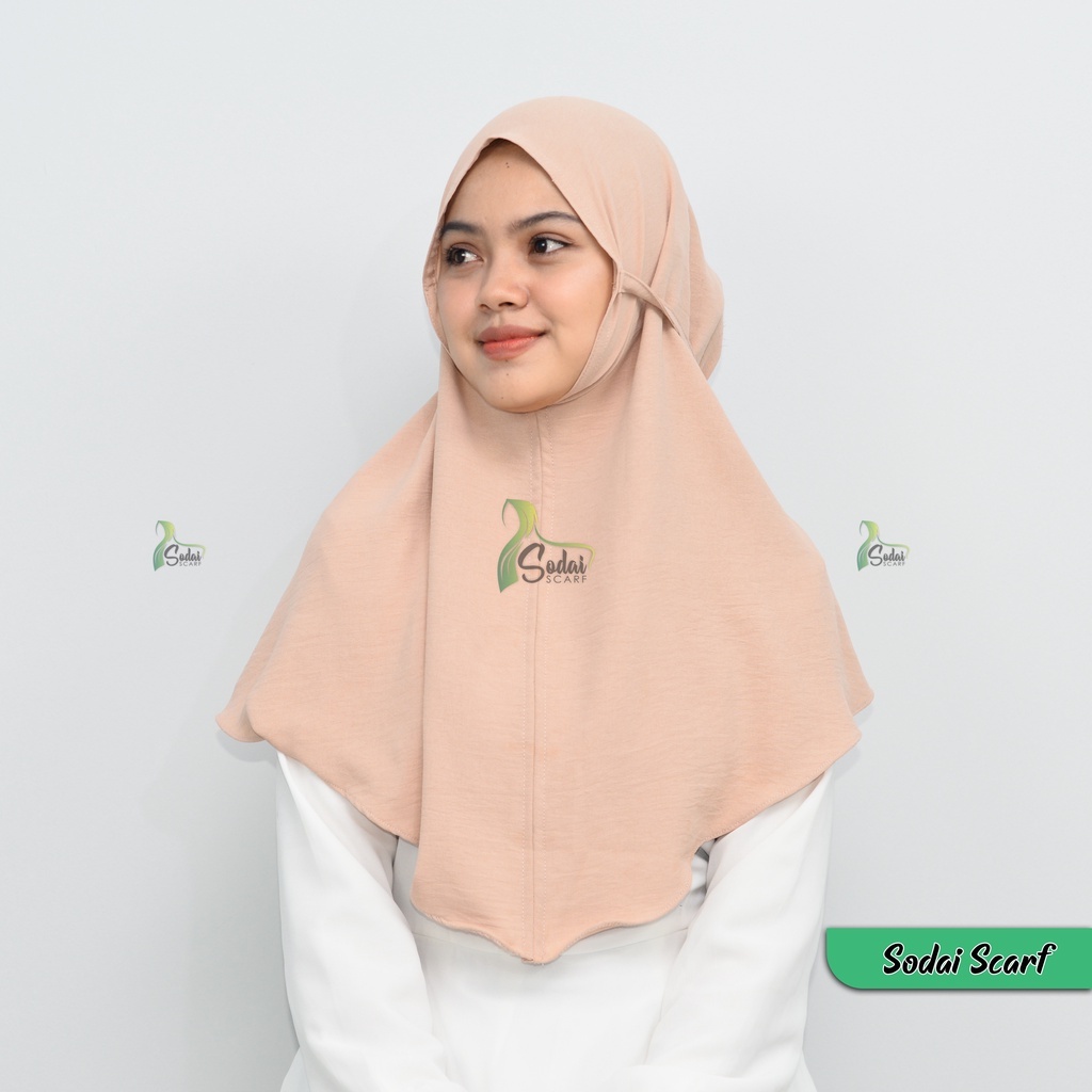 Jual Bergo Maryam Crinkle Airflow Premium | Shopee Indonesia