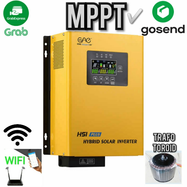 Jual inverter hybrid LF One HSI Plus 1.5kVA 1200W 24V MPPT 40A WiFi ...