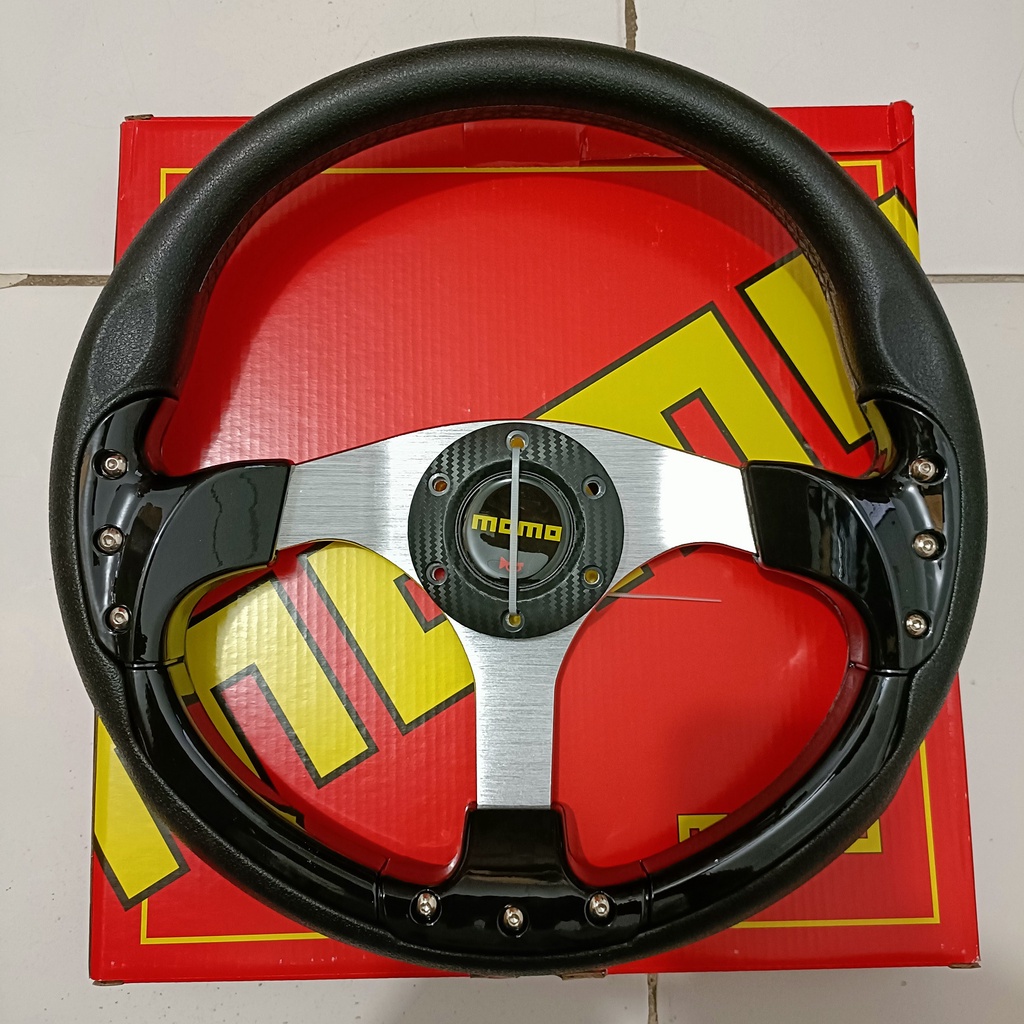 Jual Stir Racing Sport Steer Setir Palang Roda Kemudi Mobil Momo Ukuran ...