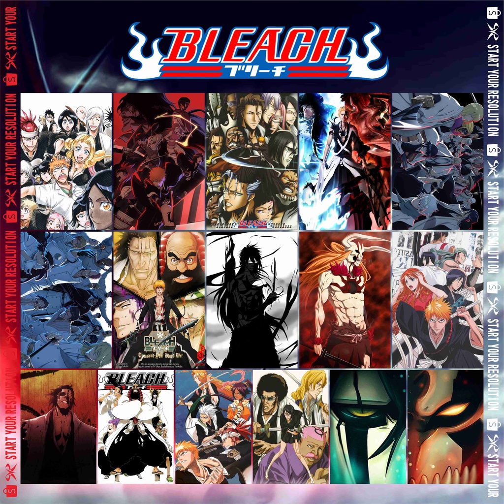 Jual Poster Anime & Manga Bleach / Ichigo Kurosaki / Gotei 13 ...