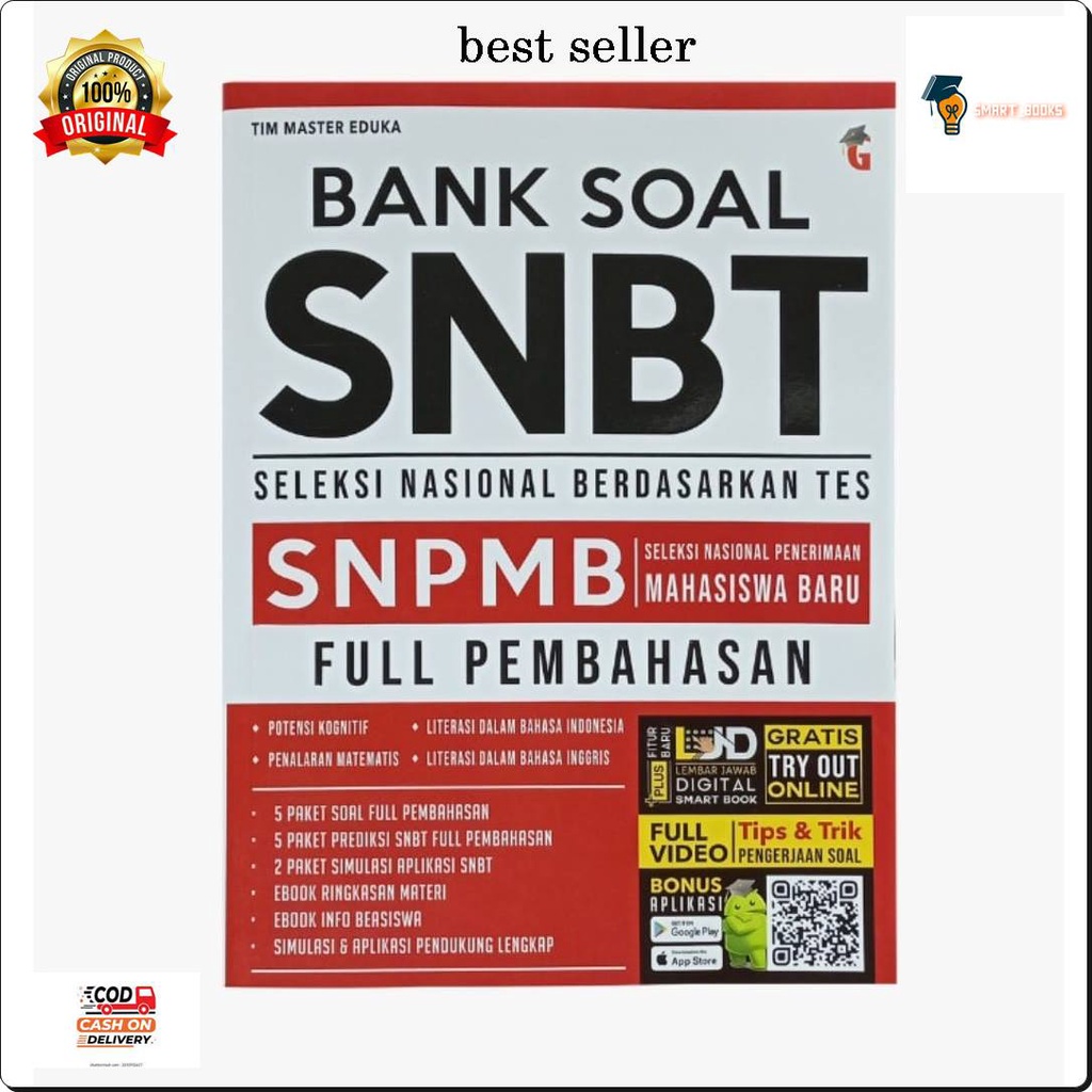 Jual Buku SNBT - Buku SBMPTN - Buku TPS - Bank Soal SNBT 2023 FULL PEMBAHASAN | Shopee Indonesia