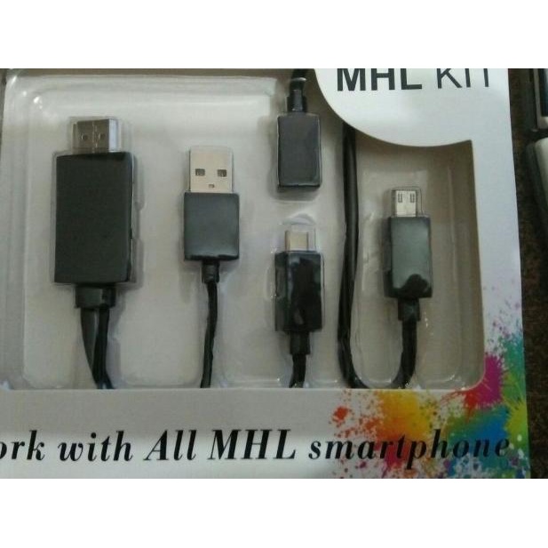 Jual Kabel MHL (Smartphone to HDMI) | Shopee Indonesia