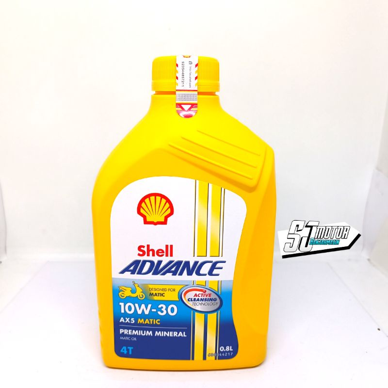 Jual Oli Shell Advance 4T AX5 10W-30 Scooter/Metic (800ML) | Shopee Indonesia