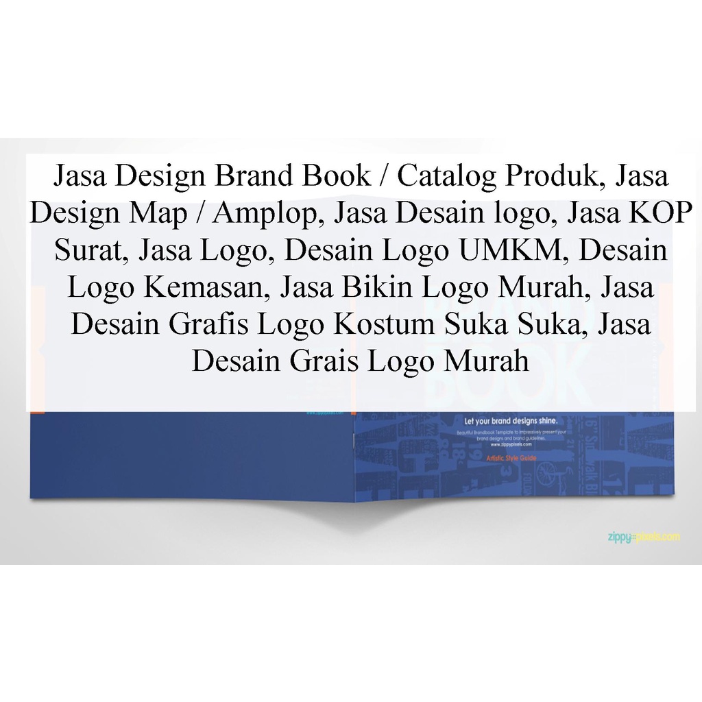 Jual Jasa Design Brand Book / Catalog Produk, Jasa Design Map / Amplop ...