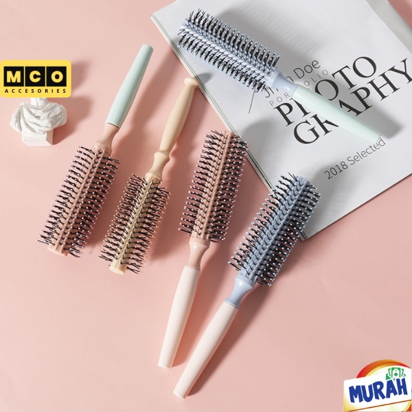 Jual Sisir Blow Rambut Sisir Bulat Keriting Rambut Round Brush MCO ...