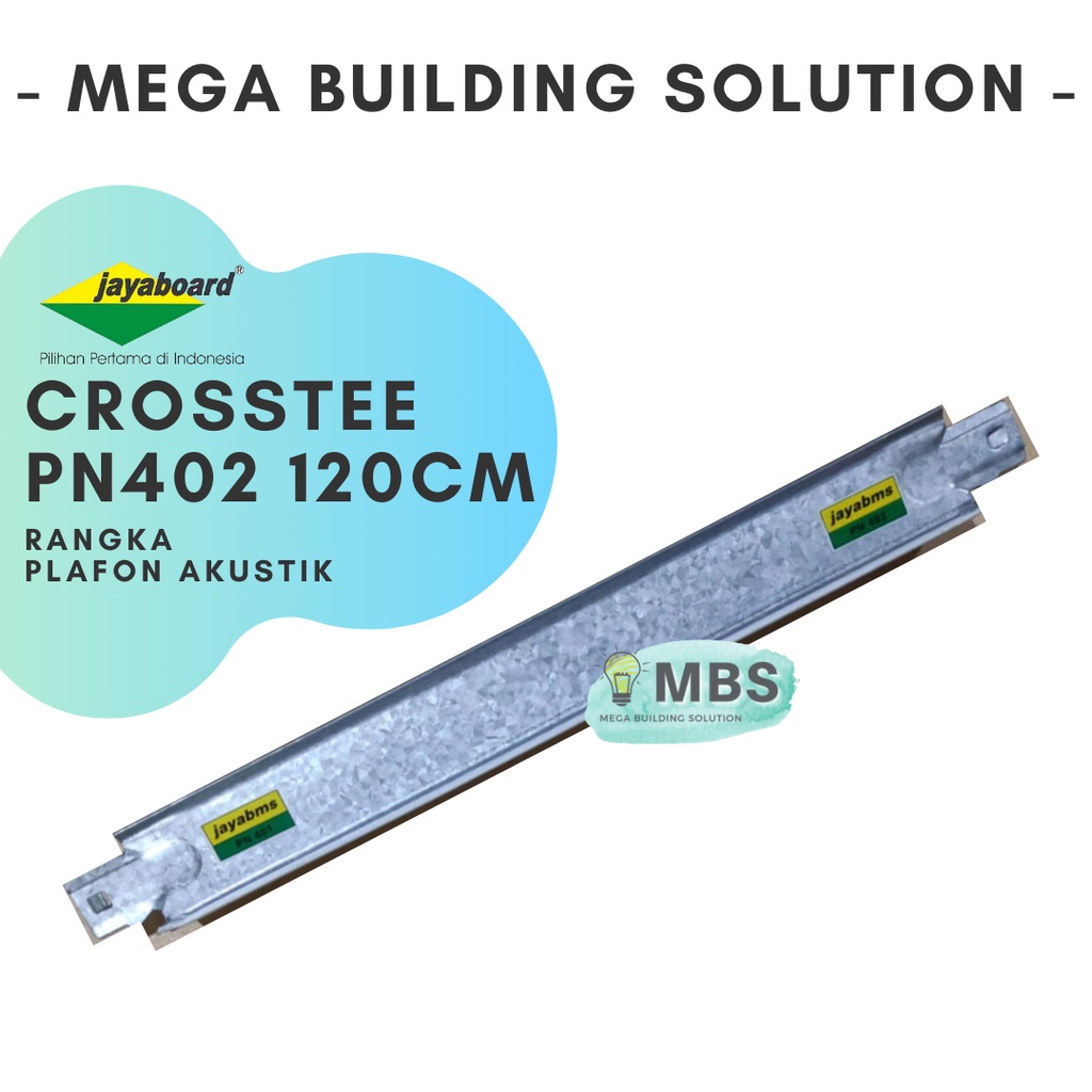 Jual JAYABOARD Crosstee 1.2m PN402 /Cross Tee Maintee/Rangka Jaya ...