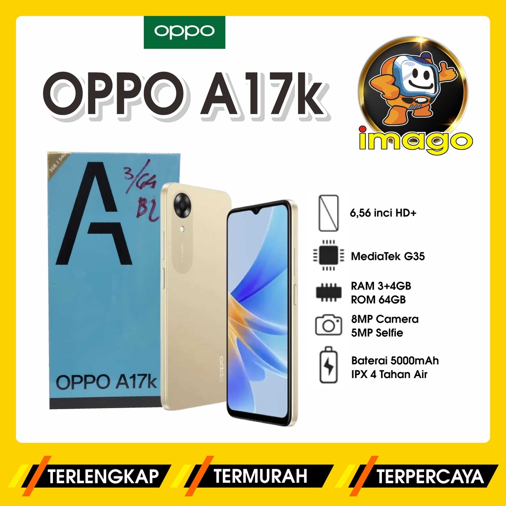 Jual OPPO A17K | Shopee Indonesia