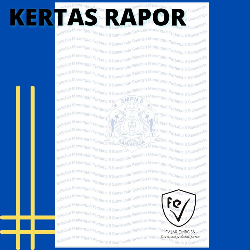 Jual (RIM) KERTAS BLANKO RAPOR RAPORT CUSTOM K13 KURIKULUM MERDEKA | Shopee Indonesia