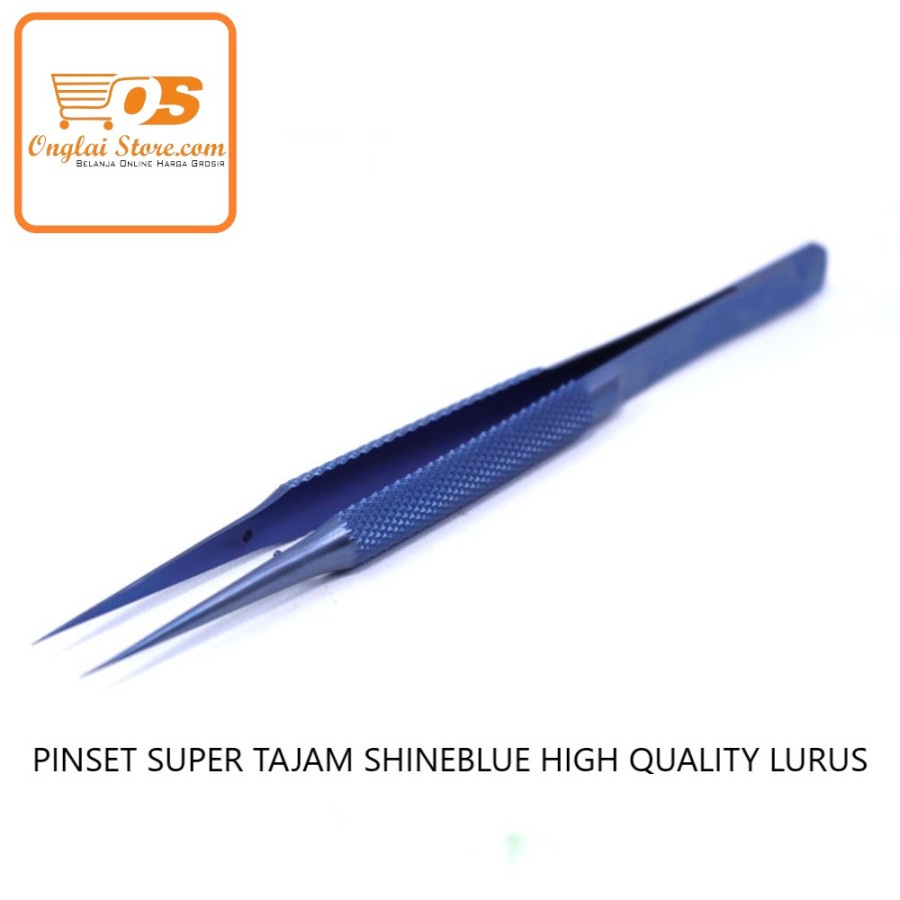 Jual Pinset Super Tajam Twezeer Pinset Shineblue High Quality Lurus ...