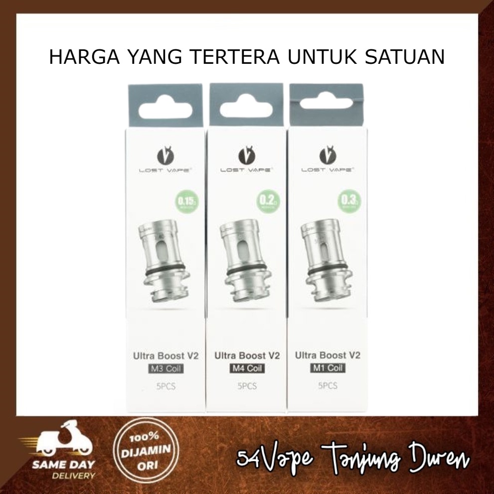 Jual COIL ULTRA BOOST V2 (UB V2) AUTHNETIC by LOST VAPE | Shopee Indonesia