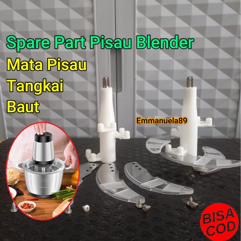 Jual Sparepart Mata Pisau Tangkai Skrup Blender Blade Meat Grinder ...