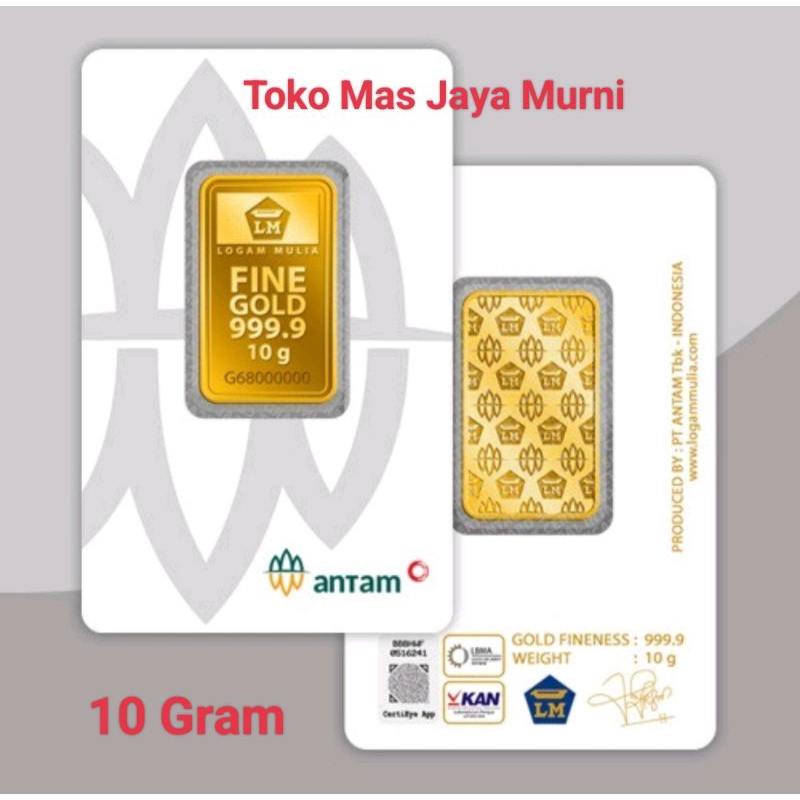 Jual Logam Mulia Antam Certieye 10 Gram | Shopee Indonesia