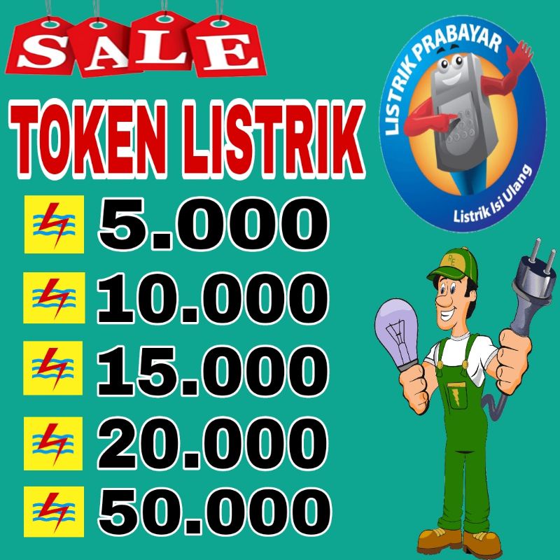 Jual Token Listrik Nominal Kecil 5k,10k,15k,20k,50K Proses Cepat ...