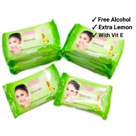 Jual BS - tisu basah remover pembersih make up volare isi 10 lembar ...