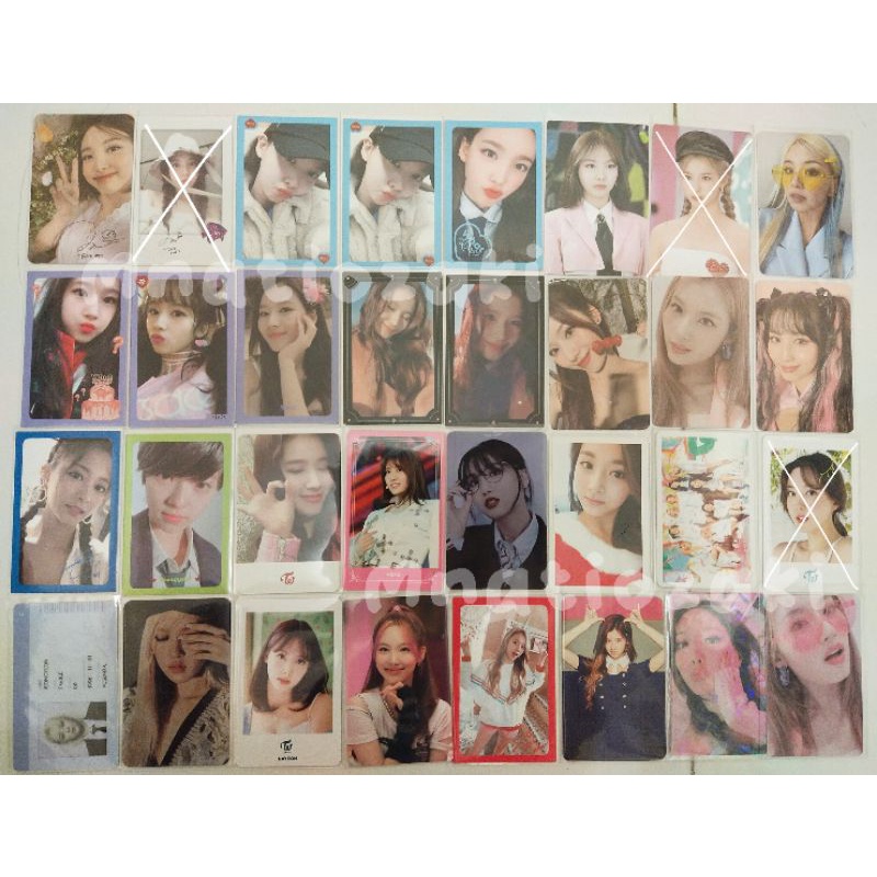 Jual Twice photocard sana nayeon momo chaeyoung tzuyu jeongyeon what is love more and more ...