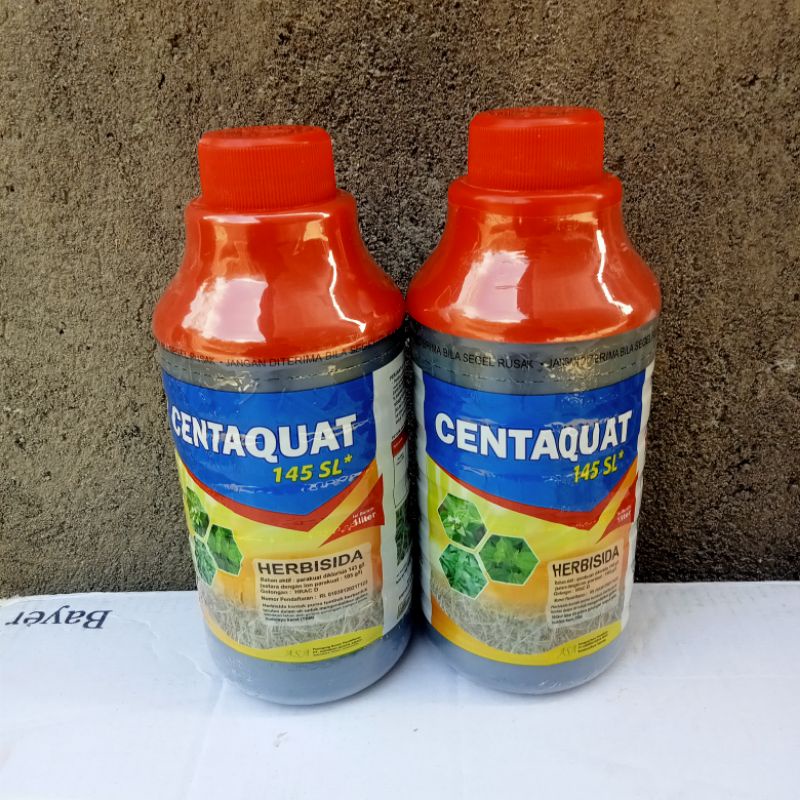Jual Herbisida Kontak Racun Rumput 1 Liter CENTAQUAT Paraquat Obat ...