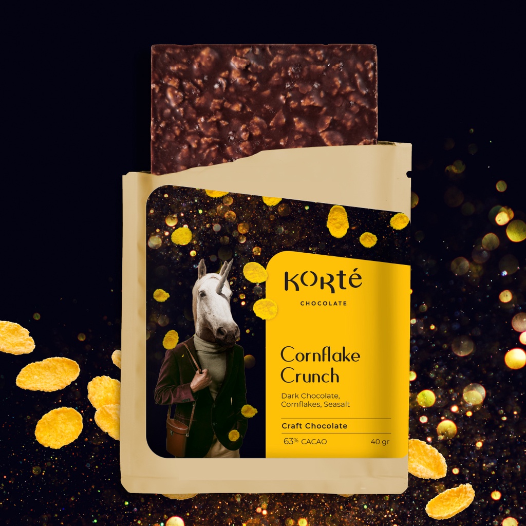 Jual Korte Cornflake Crunch Chocolate Bar | Shopee Indonesia