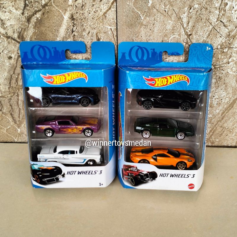 Jual Mobil Hotwheels 3pcs / Mobil Hotwheels isi 3pcs | Shopee Indonesia