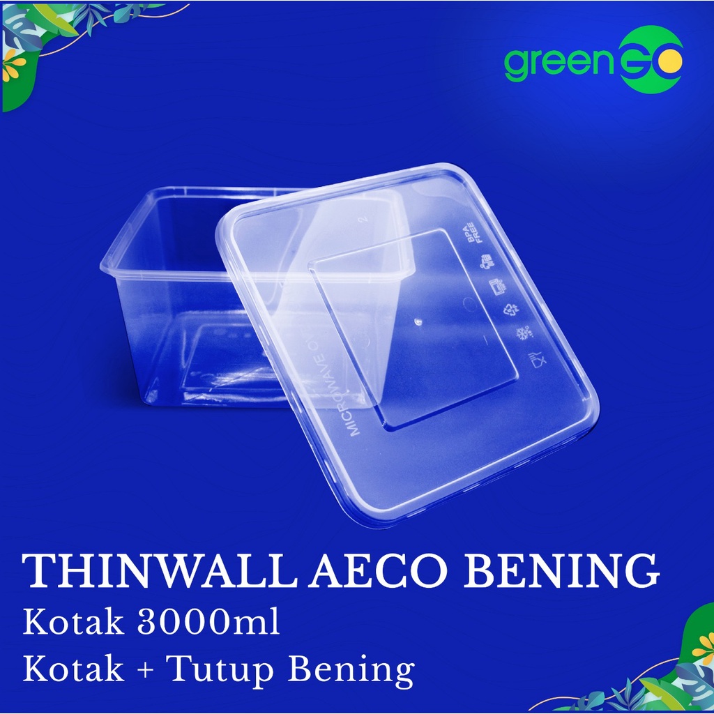 Jual THINWALL KOTAK MAKAN PLASTIK WARNA CLEAR 3000ML 25 SET TUTUP MURAH ... Jual THINWALL KOTAK MAKAN PLASTIK WARNA CLEAR 3000ML 25 SET TUTUP MURAH ...