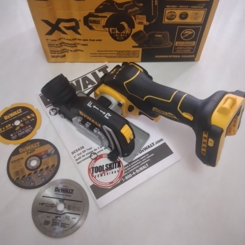 Jual Dewalt DCS438B 20V Max XR Cut Off Tool 3 inch Tool Only | Shopee ...