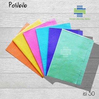 Jual Polibib / Dental Bib/ Celemek Dental / Tatakan Ludah / Celemek ...