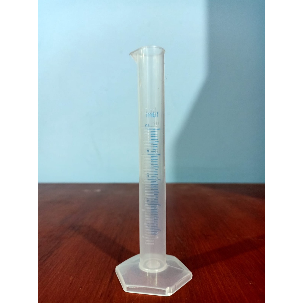 Jual Plastik Gelas Ukur/Tabung Ukur/Measuring Cylinder 10 ml produksi ...