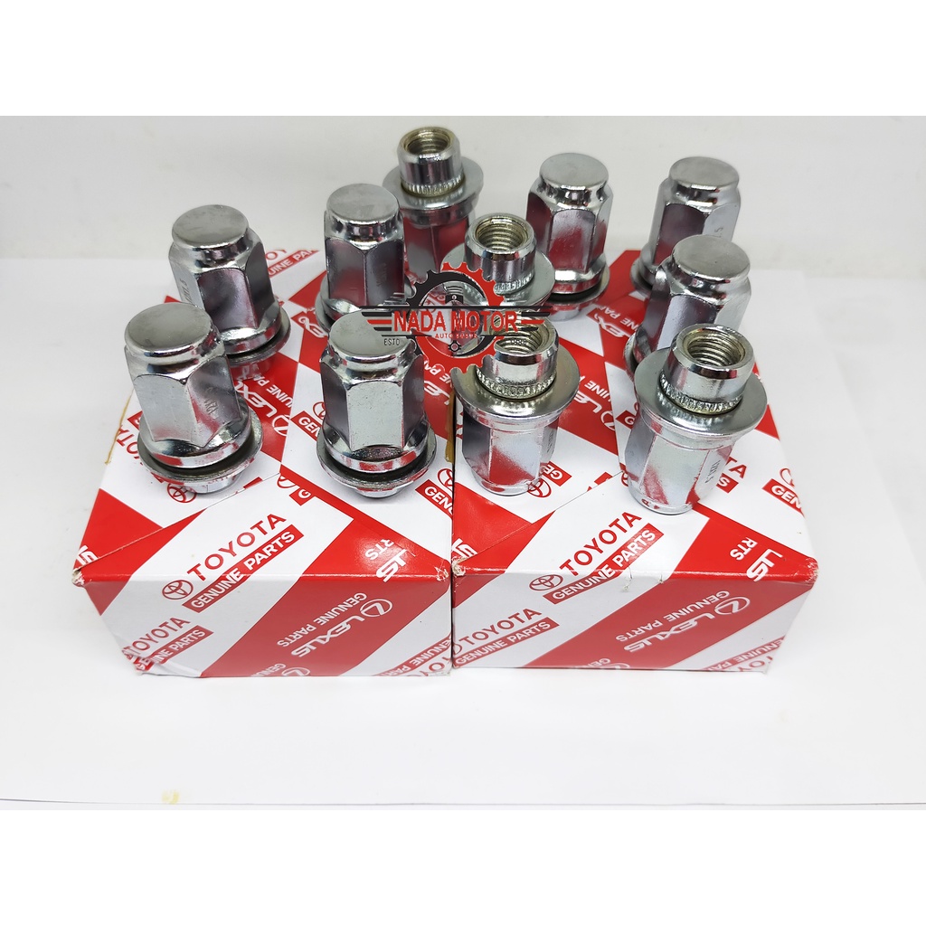 Jual Mur Baut Roda Original Toyota Fortuner, Yaris, Innova Reborn ...