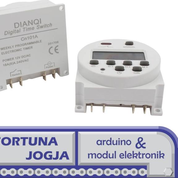Jual Switch Timer 16A AC 220V / Digital Programmable Timmer Switch 220 ...