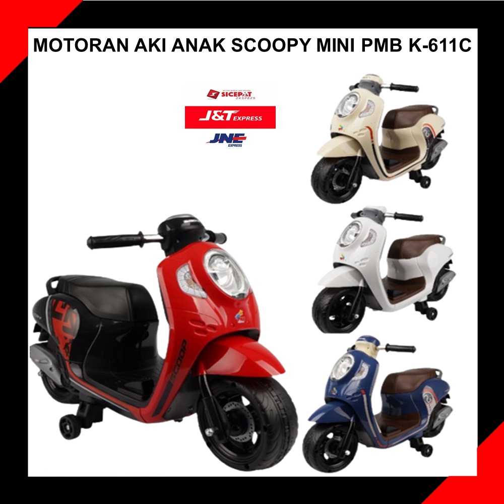 Jual MOTORAN MOTOR AKI ANAK HONDA SCOOPY PMB K611C K-611C | Shopee ...