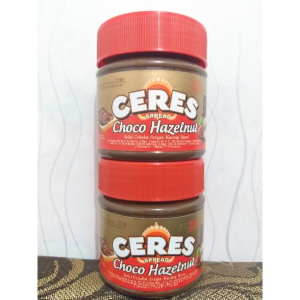 Jual Ceres spread choco hazelnut 200gr | Shopee Indonesia