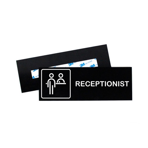 Jual receptionist sign board | Shopee Indonesia