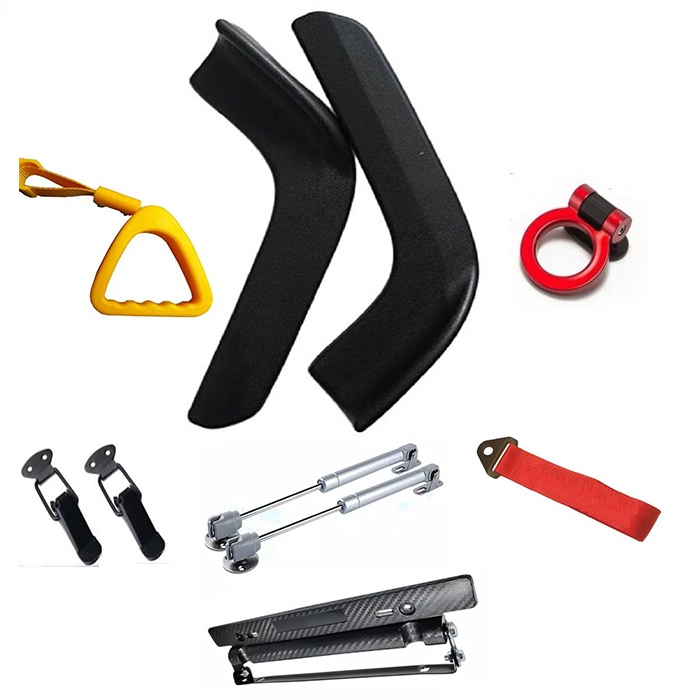 Jual Winglet Lips Bumper Depan Mobil Universal Paket Lengkap Komplit ...