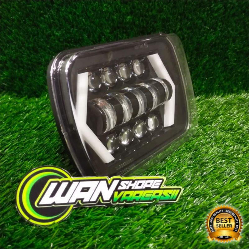 Jual LAMPU LED DAYMAKER KOTAK ORIGINAL AESLUX LAMPU JEEP TAFT FEROZA ...