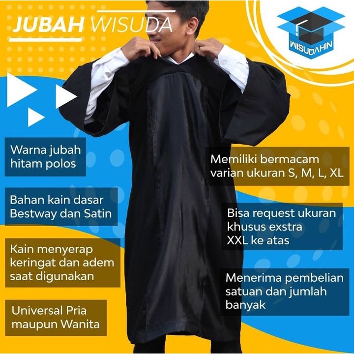 Jual Baju Toga Jubah Wisuda Sarjana Magister Mahasiswa Jogja by ...