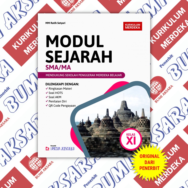 Jual Modul Sejarah Kelas XI SMA MA Kurikulum Merdeka Bumi Aksara ...