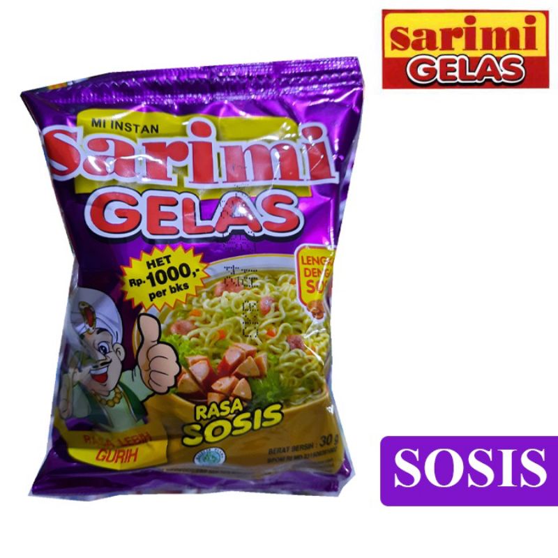 Jual 1 Dus Sarimi Gelas Rasa Sosis - Isi 120 pcs | Shopee Indonesia