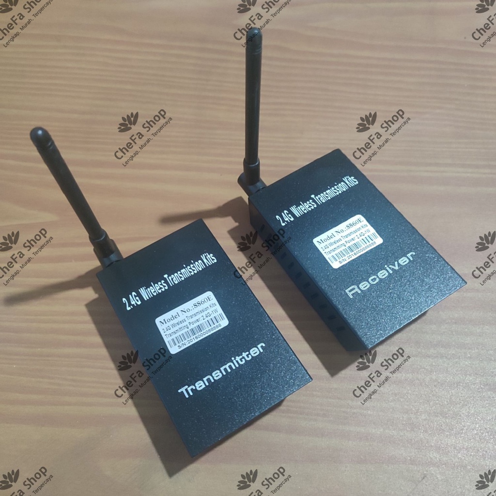 Jual Wireless Transmission Kits 2.4G - Audio Video Transmitter Receiver ...