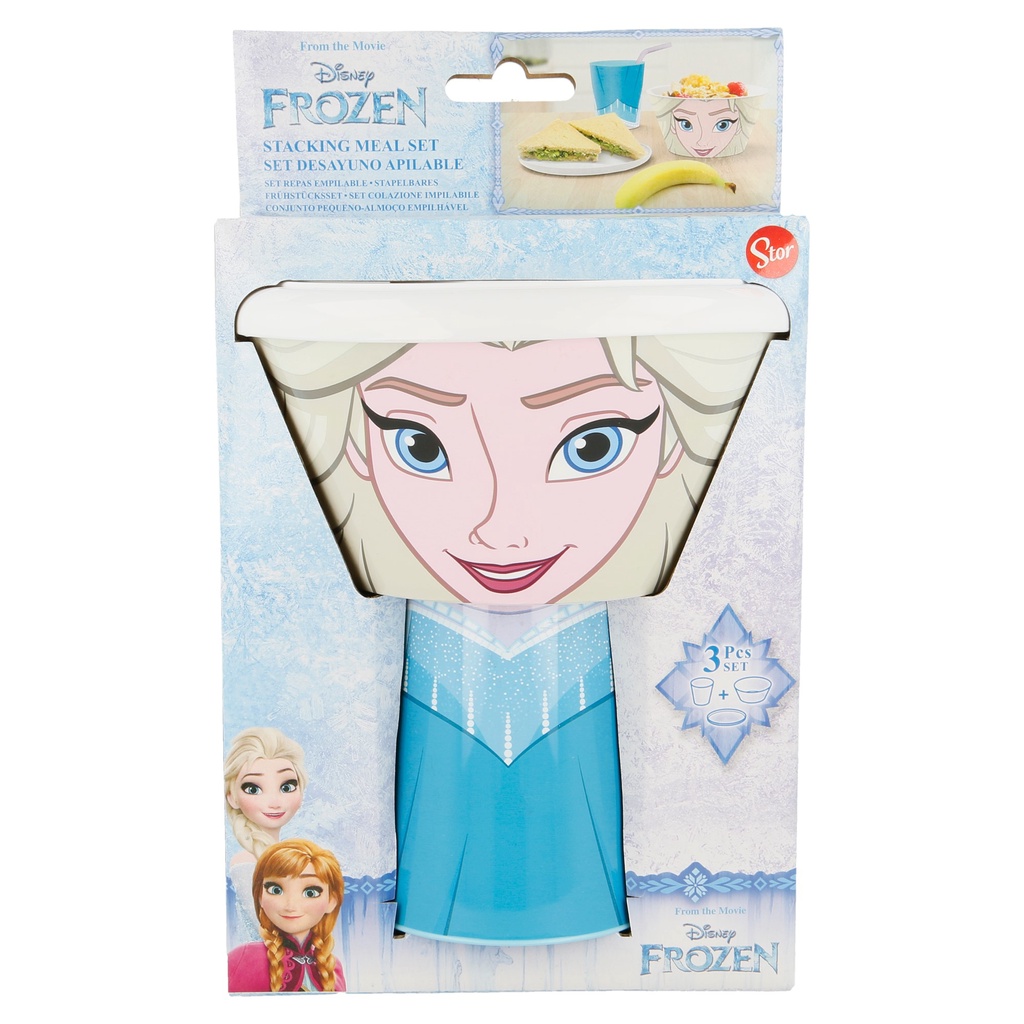 Jual Peralatan Tempat Makan Anak STOR Disney Character Stacking Meal ...