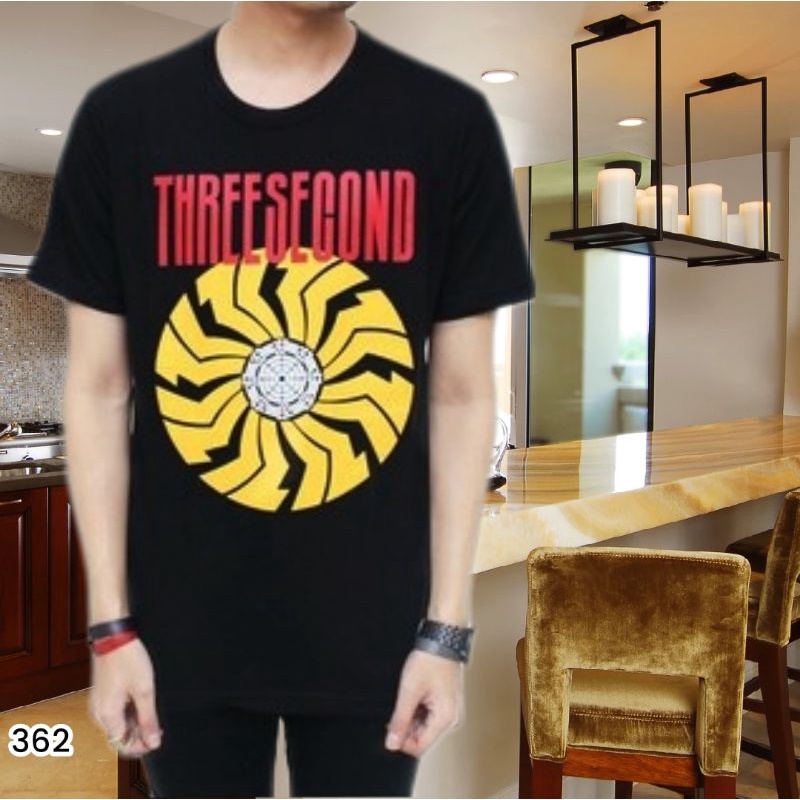 Jual Trend Baju Kaos Pria Masakini THREE SECOND /model baju t-shirt kaos distro pakaian pria ...