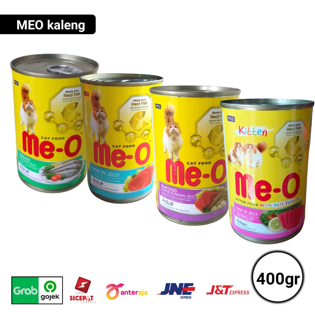 Jual MEO Kaleng 400gr Makanan Basah Kucing MEO | Shopee Indonesia