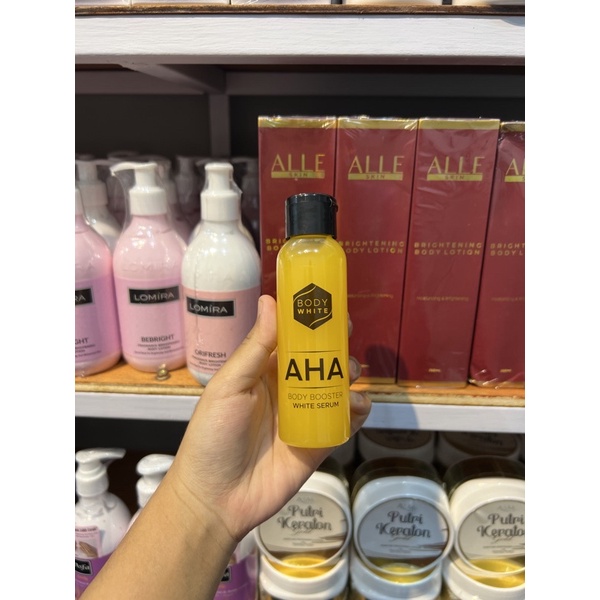 Jual aha body booster white serum 100ml | Shopee Indonesia