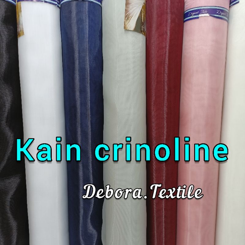 Jual Kain Crinoline / Krinolin / Tile kaku | Shopee Indonesia