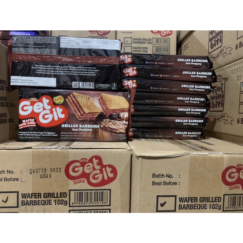 Jual Wafer Get Git Rasa Grilled Barbeque | Shopee Indonesia Jual Wafer Get Git Rasa Grilled Barbeque | Shopee Indonesia