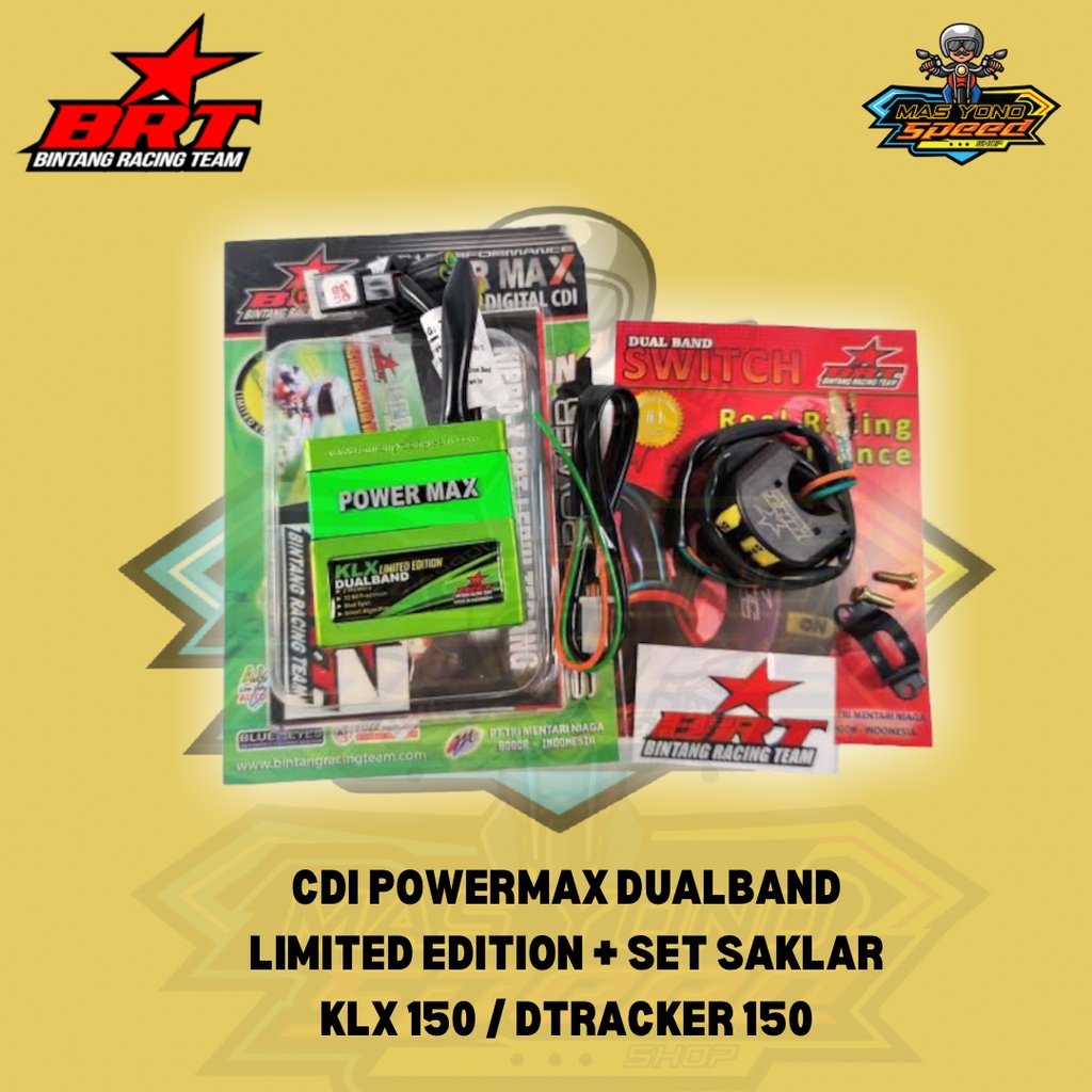 Jual BRT CDI Powermax Power Max Dualband Dual Band DB Limited Edition ...